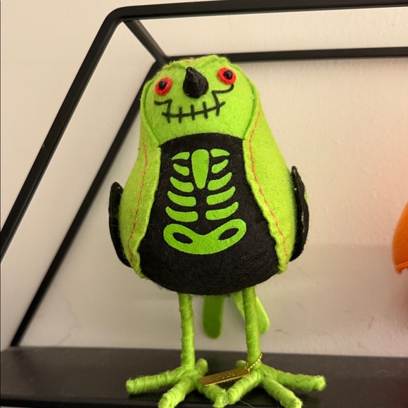 Target | Holiday | Target Green And Black Skeleton Owl Decor | Poshmark